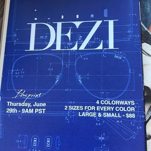 DEZI | Accessories | Dezi Blueprint Sunglasses | Poshmark